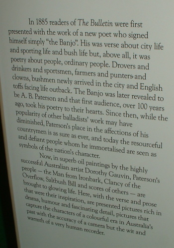 BANJO PATERSON'S PEOPLE [Poems, Prose & Illustrations] by BANJO ...