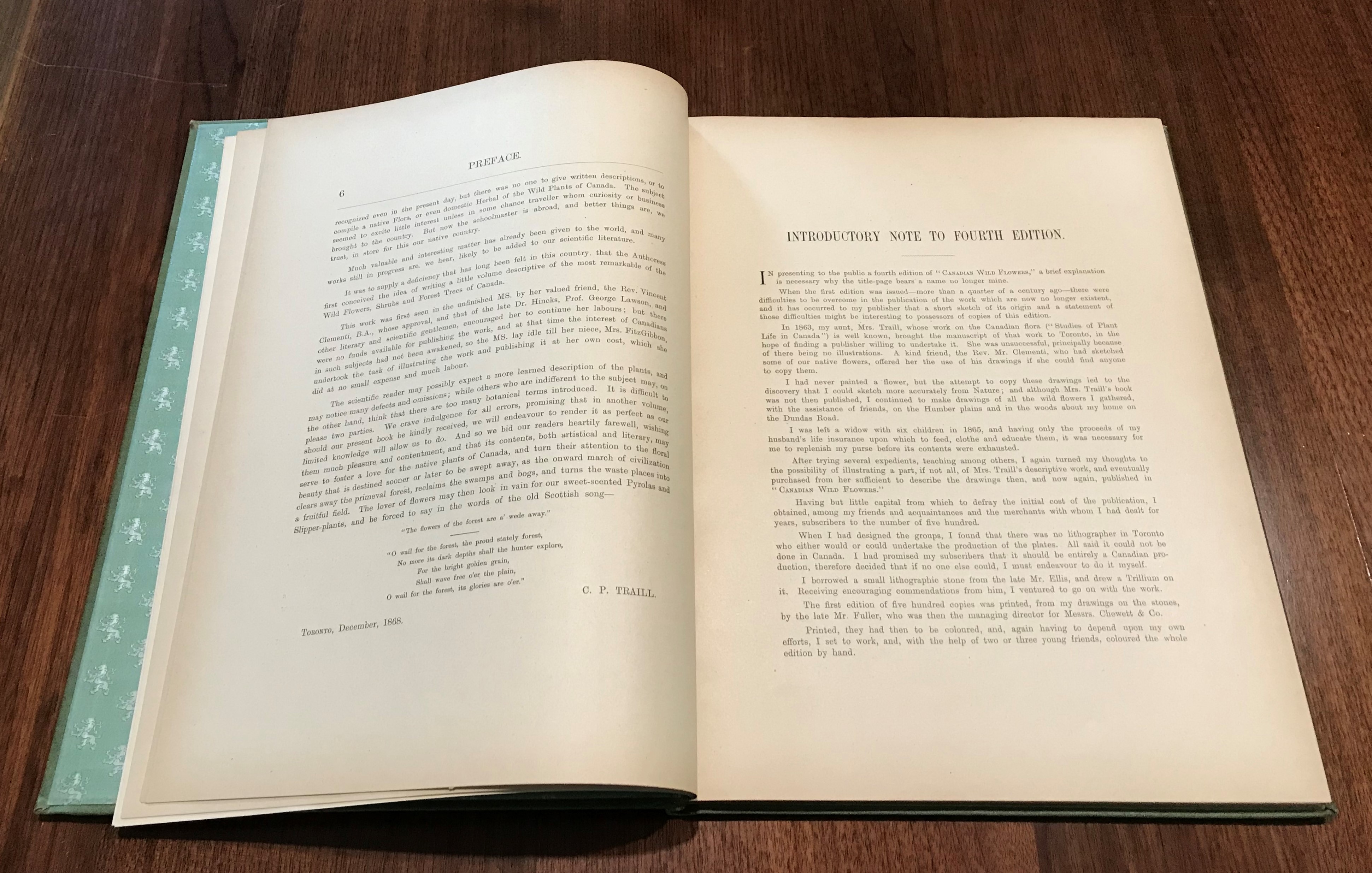 Canadian Wild Flowers. Painted and Lithographed by Agnes Fitz Gibbon ...