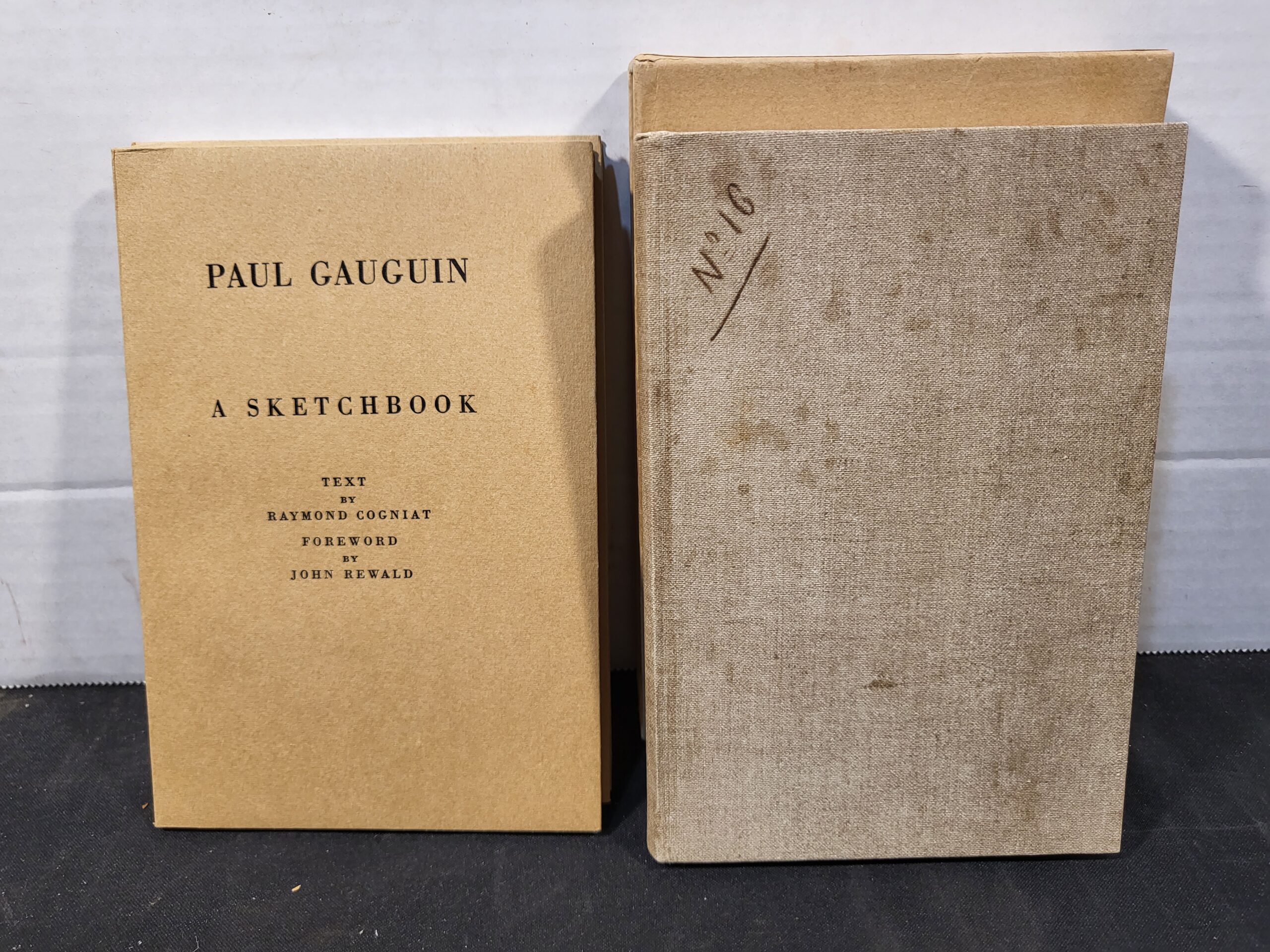 Paul Gauguin a Sketchbook 3 volumes in slipcase by Raymond Cogniat ...