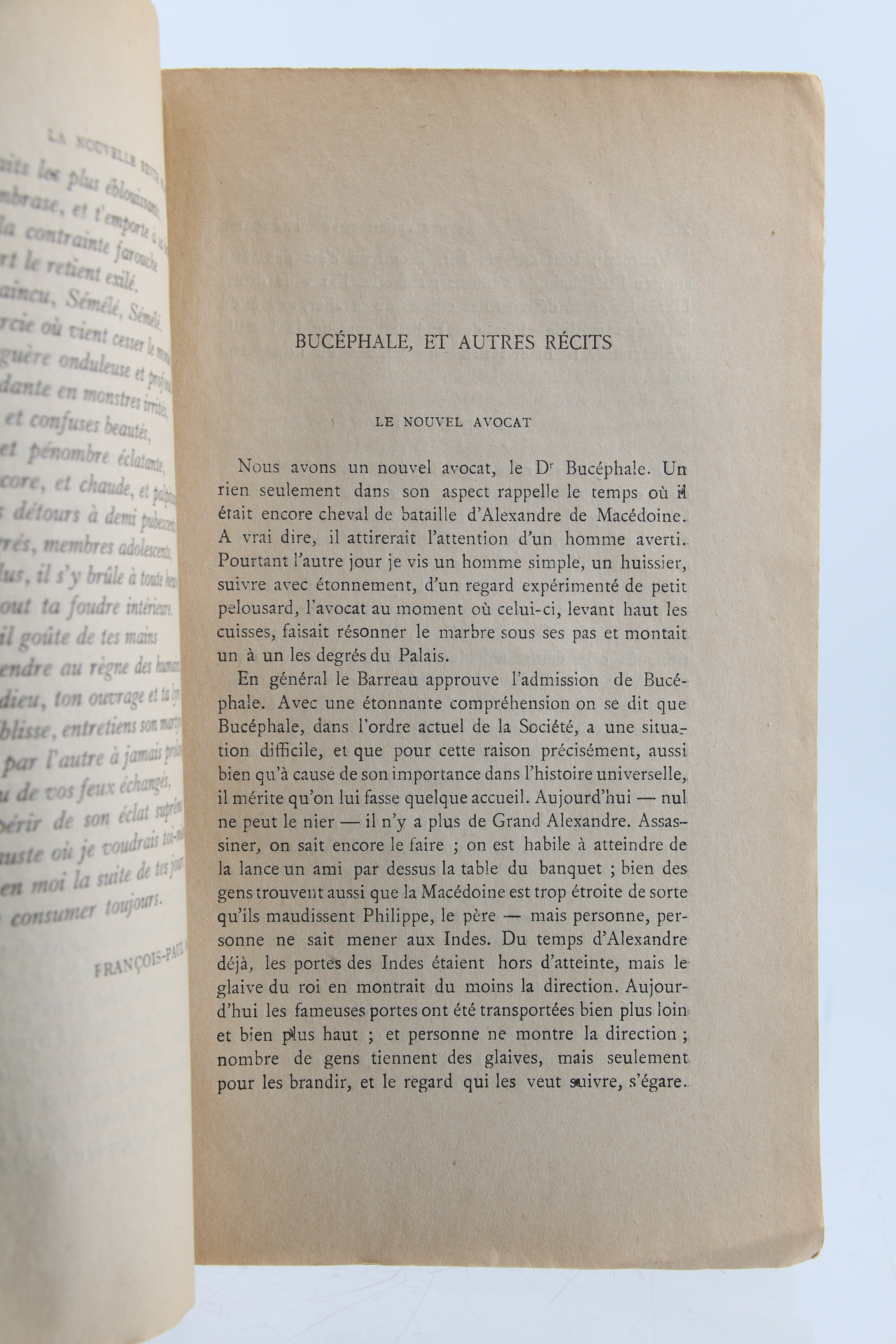 Bucéphale - In la Nrf N°191 de la 16ème année by Franz KAFKA ...
