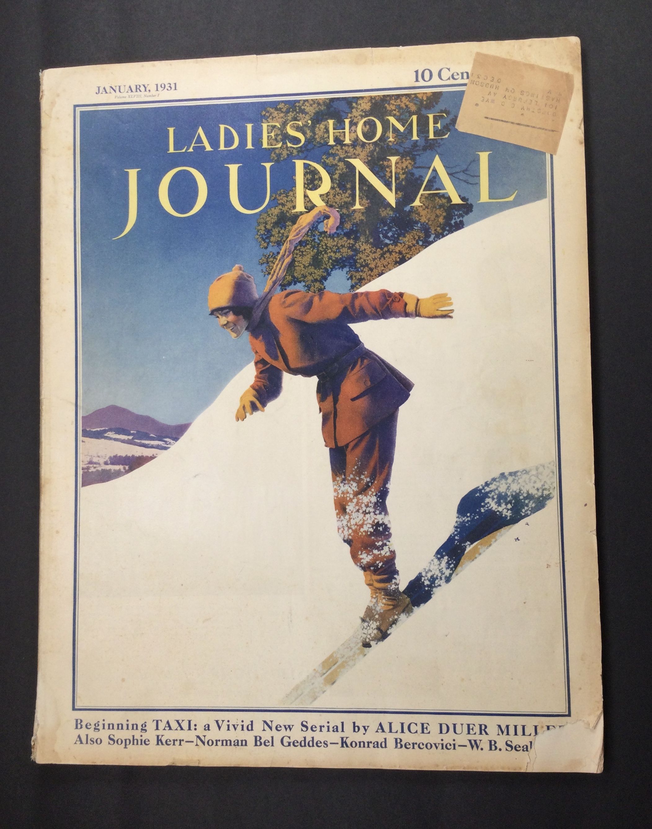 Ladies' Home Journal, January 1931, Volume XLVIII, Number 1 by Parrish ...