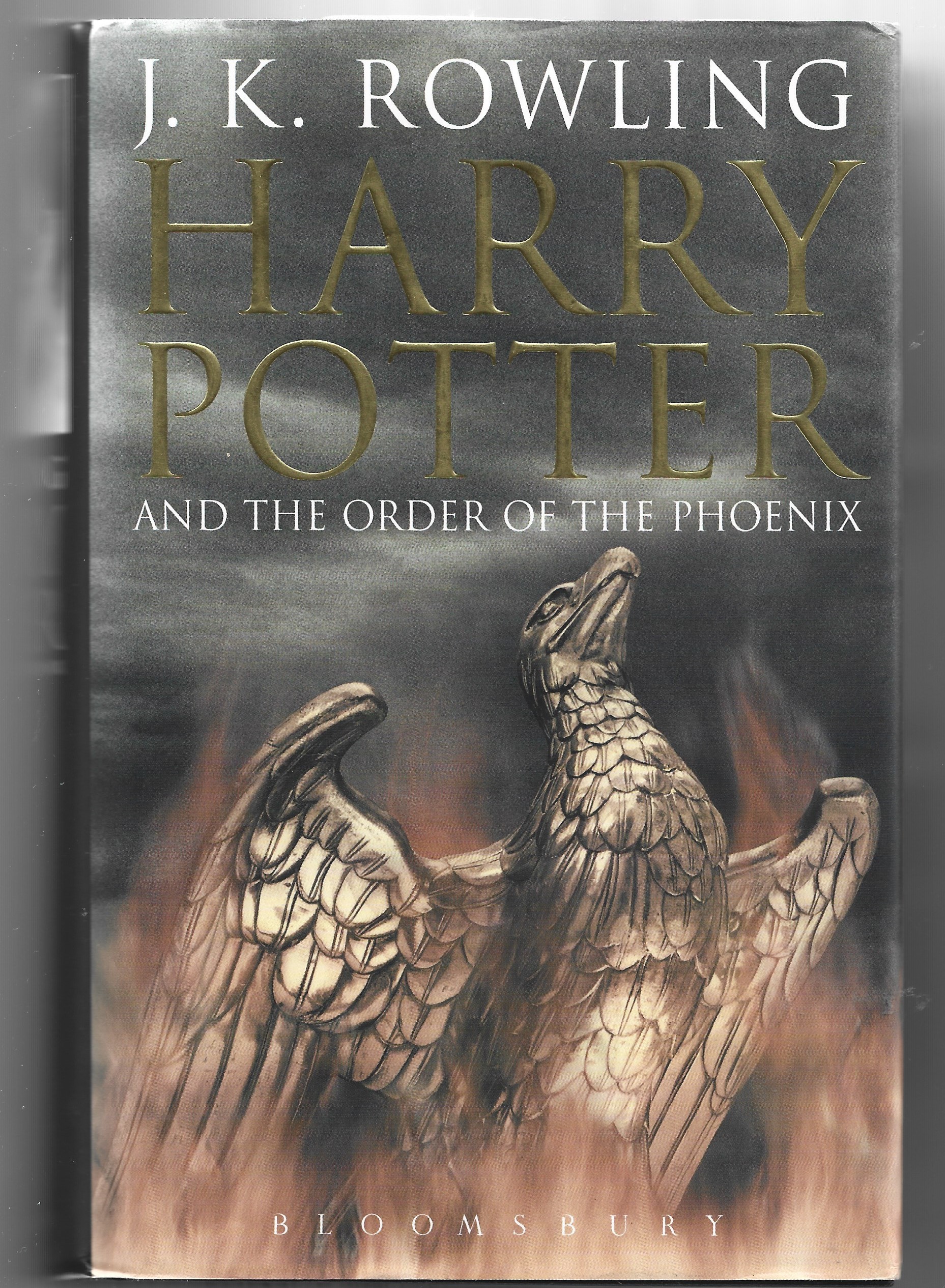 Harry Potter and The Order of the Phoenix by J. K. Rowling: Fine Black ...
