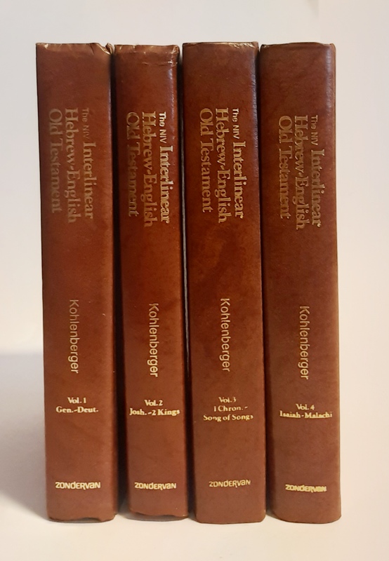 The NIV Interlinear Hebrew-English Old Testament, Vols. 1-4. by ...