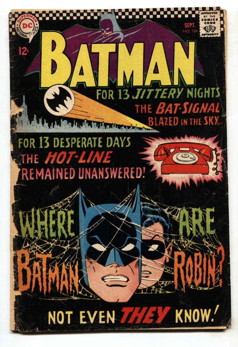 Bat Signal Comic Book