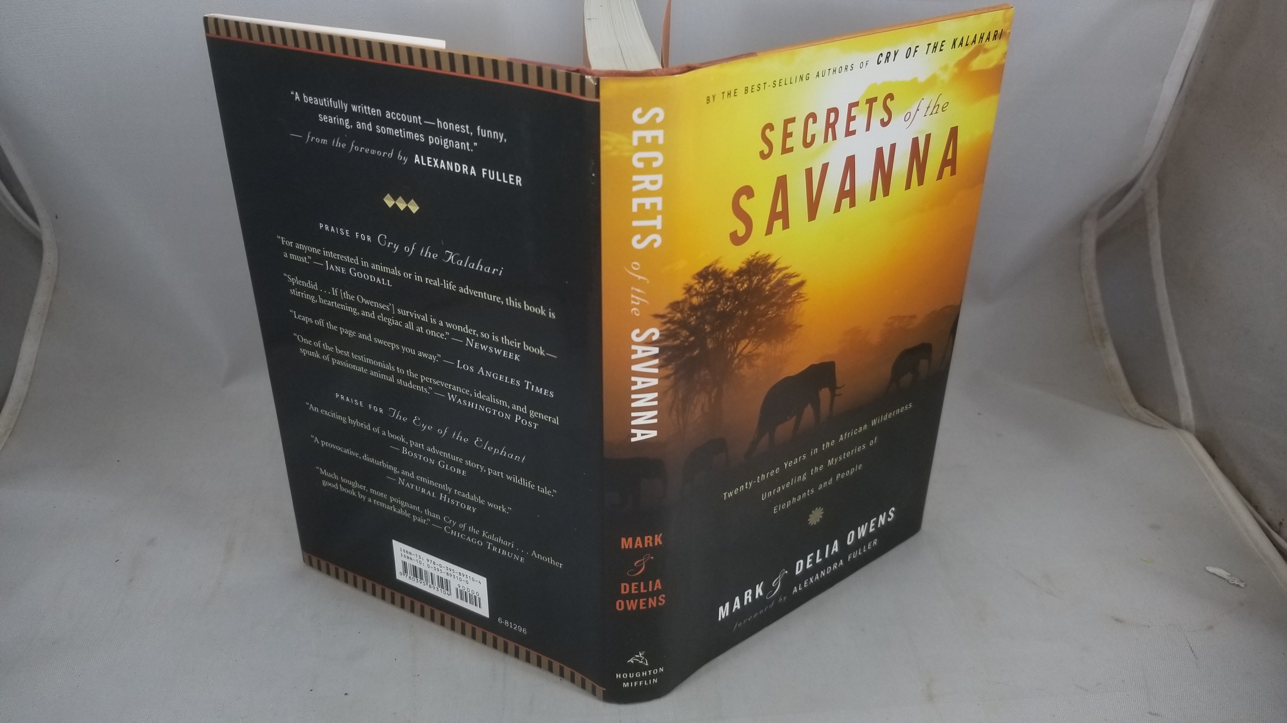 Secrets of the Savannah by Mark and Delia Owens: Very Good Hardcover ...
