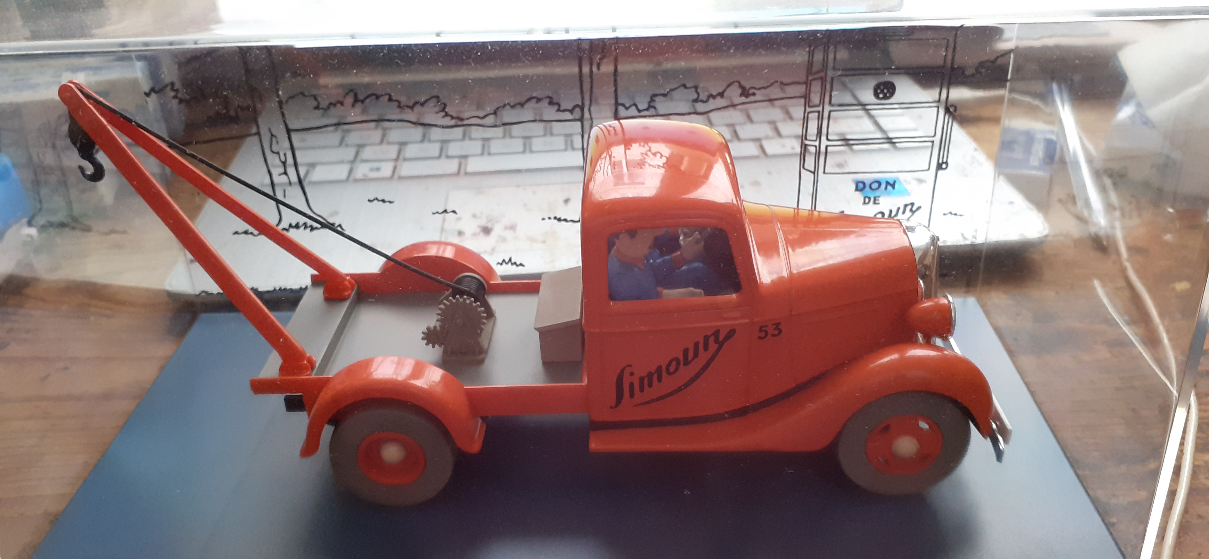 la dépanneuse SIMOUN tintin au pays de l'or noir by hergé: Edition ...