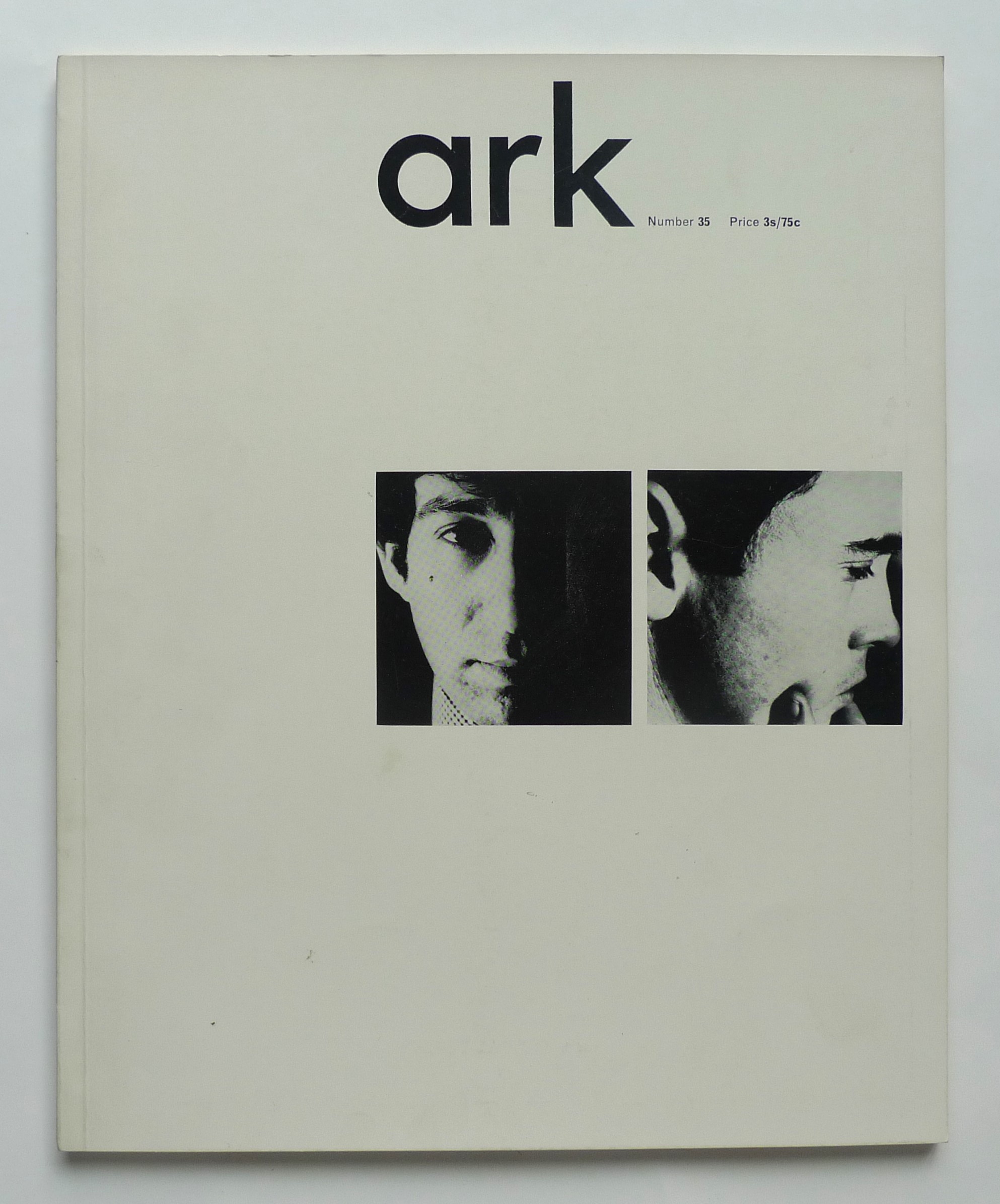 Ark. Number Thirty-five. Ark 35: The Journal of Design and Fine Art ...