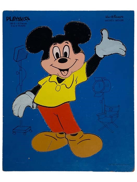 Playskool 8 Piece Mickey Mouse Wooden Puzzle, 190-5, Ages 3 to 6 Years ...