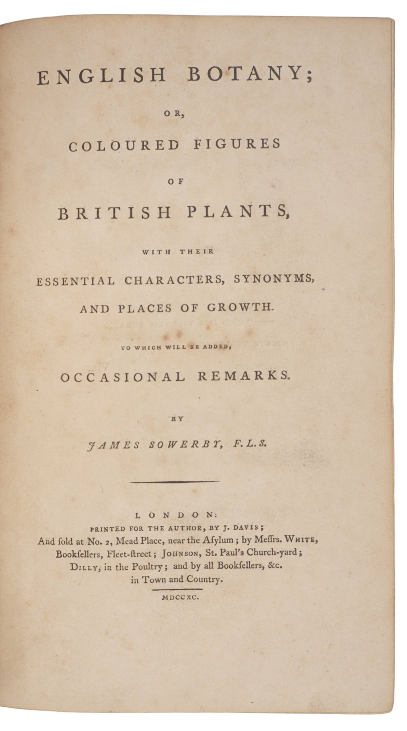 English Botany; or, Coloured Figures of British Plants, with their ...