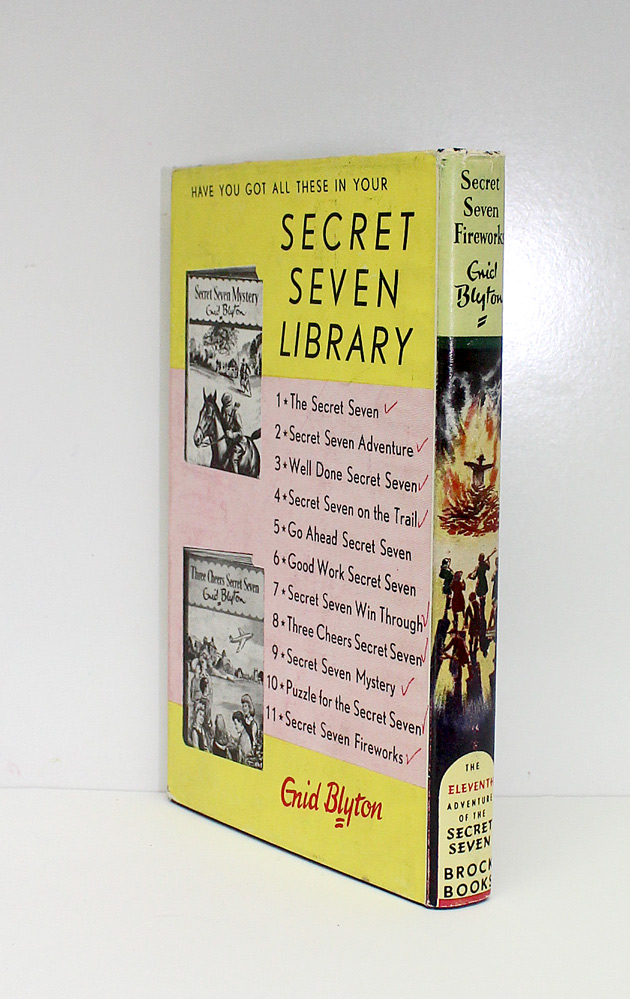 Secret Seven Fireworks by Enid Blyton: Very Good ++ Cloth (1959) First ...