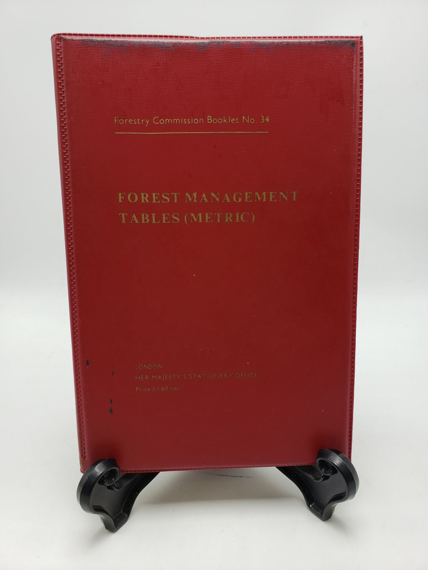 Forest Management Tables (Metric) by G.J. Hamilton, J.M. Christie: Ex ...