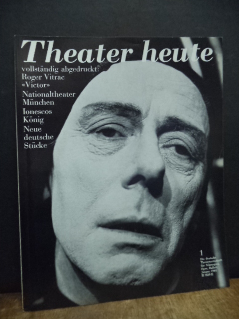Theater heute - Die deutsche Theaterzeitschrift für Schauspiel, Oper ...