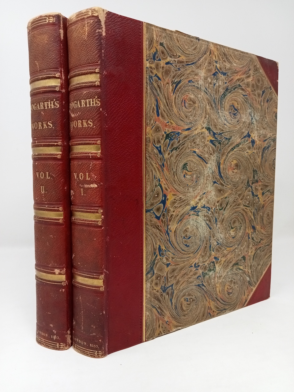 The Works of William Hogarth; in a Series of Engravings. 2 volumes. by ...