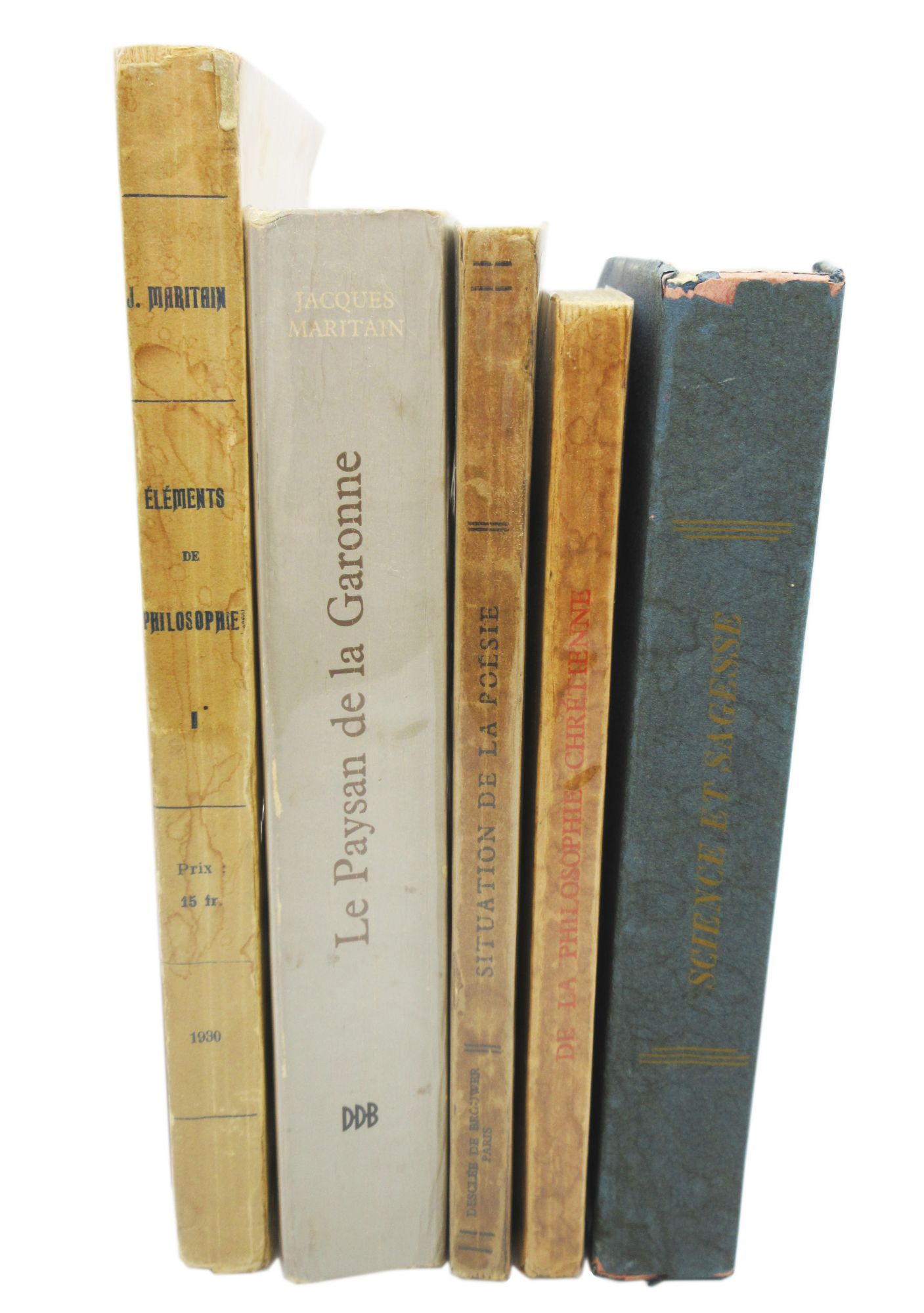 The Jacques Maritain and Maurice de Gandillac Collection by Maritain, Jacques [RaÑ ssa Maritain ...