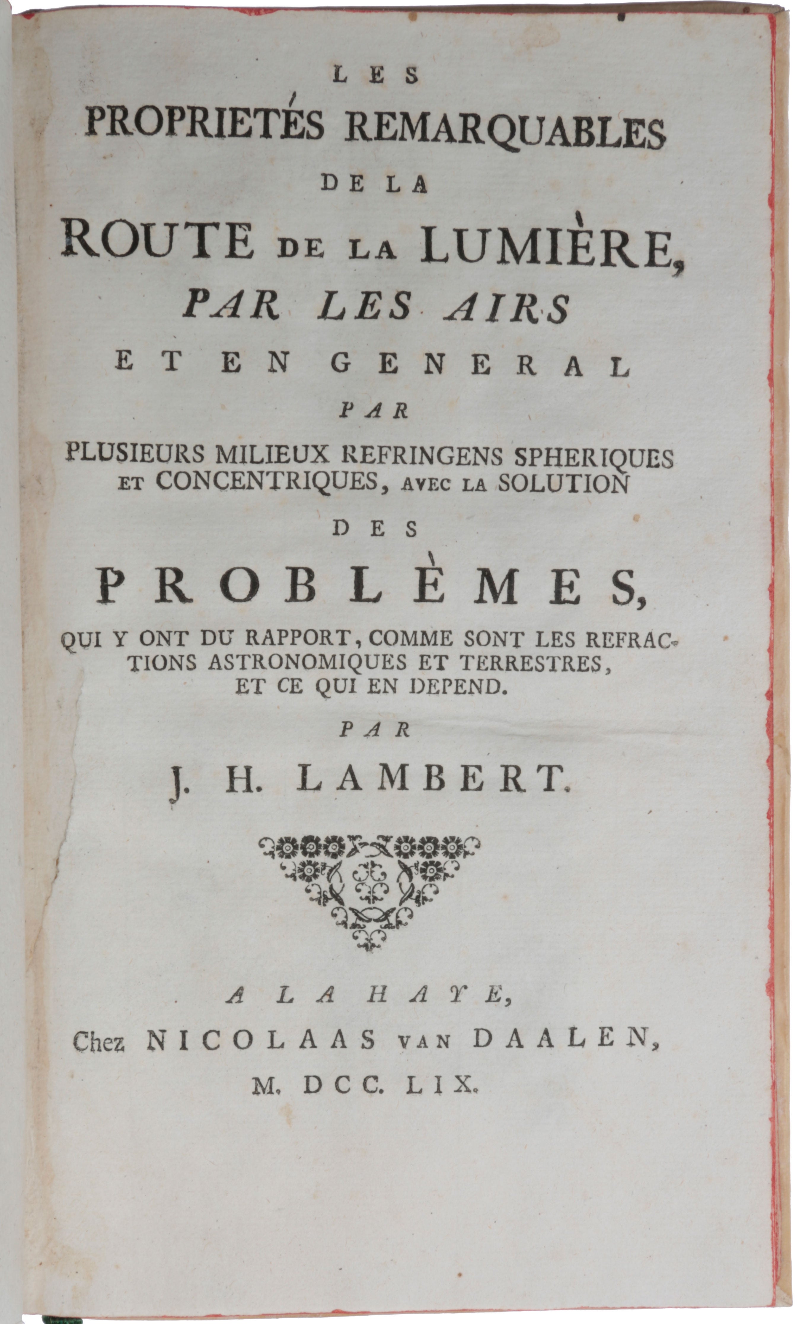 Les propriétés remarquables de la route de la lumière par les airs et ...