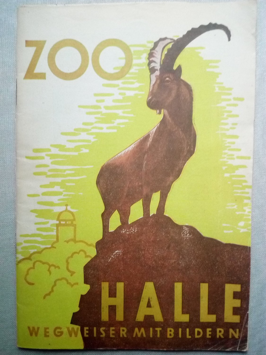 Zoo Halle Wegweiser. 50 Jahre Hallischer Zoo (Steinbock) von Zoo Halle ...
