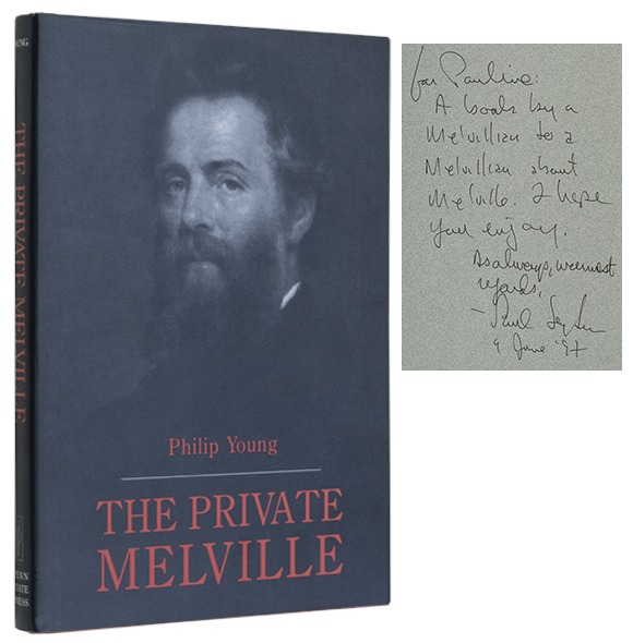 The Private Melville by (MELVILLE, Herman). YOUNG, Philip: Fine ...