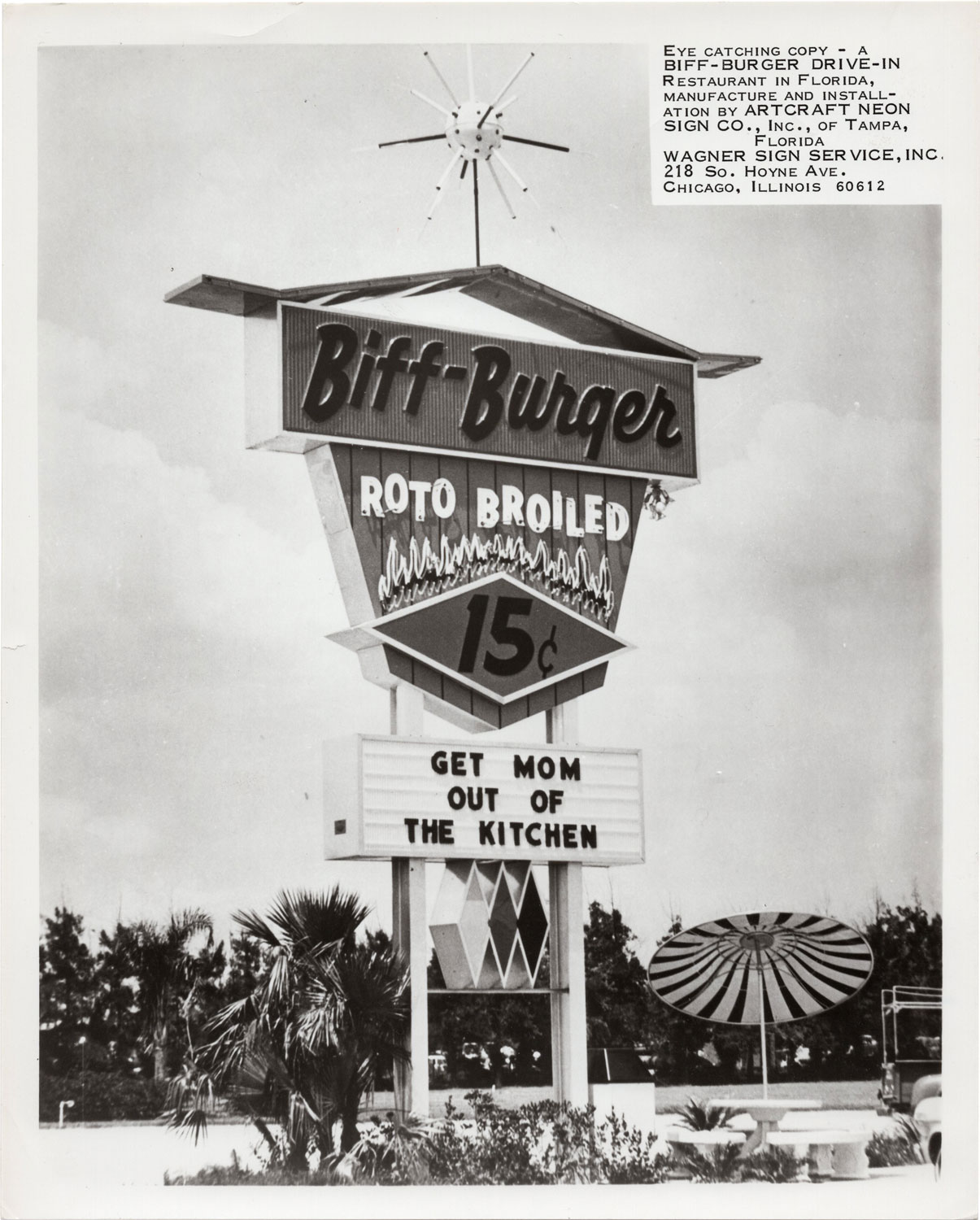 Archive of 77 original photographs from the Wagner Sign Service, circa ...