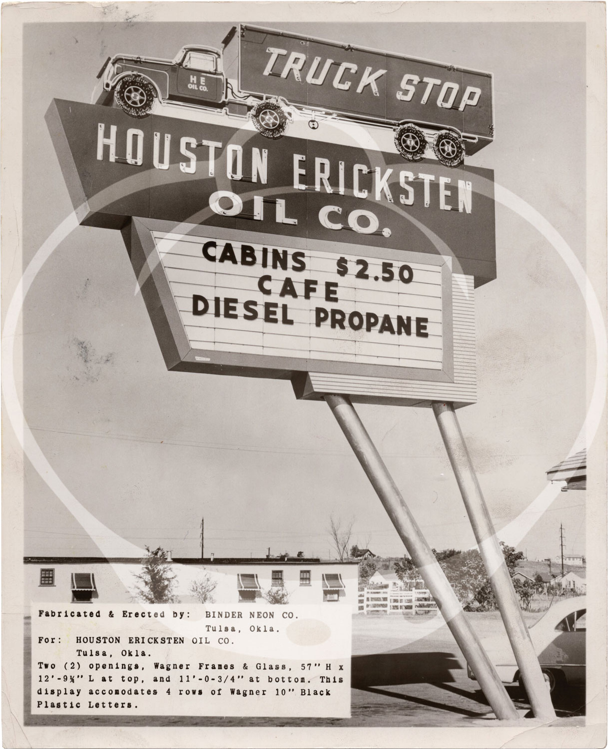 Archive of 77 original photographs from the Wagner Sign Service, circa ...