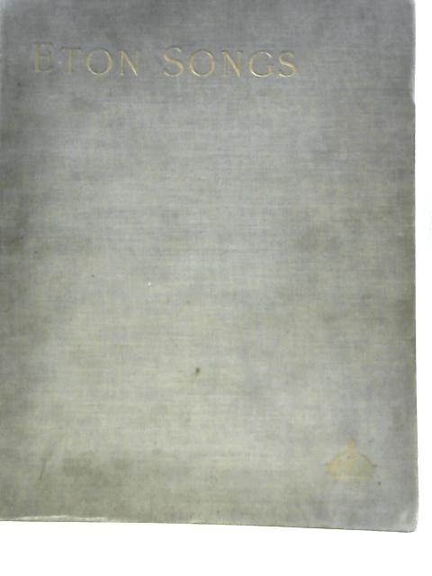 Eton Songs by Ainger Arthur Campbell: Fair (1892) | World of Rare Books
