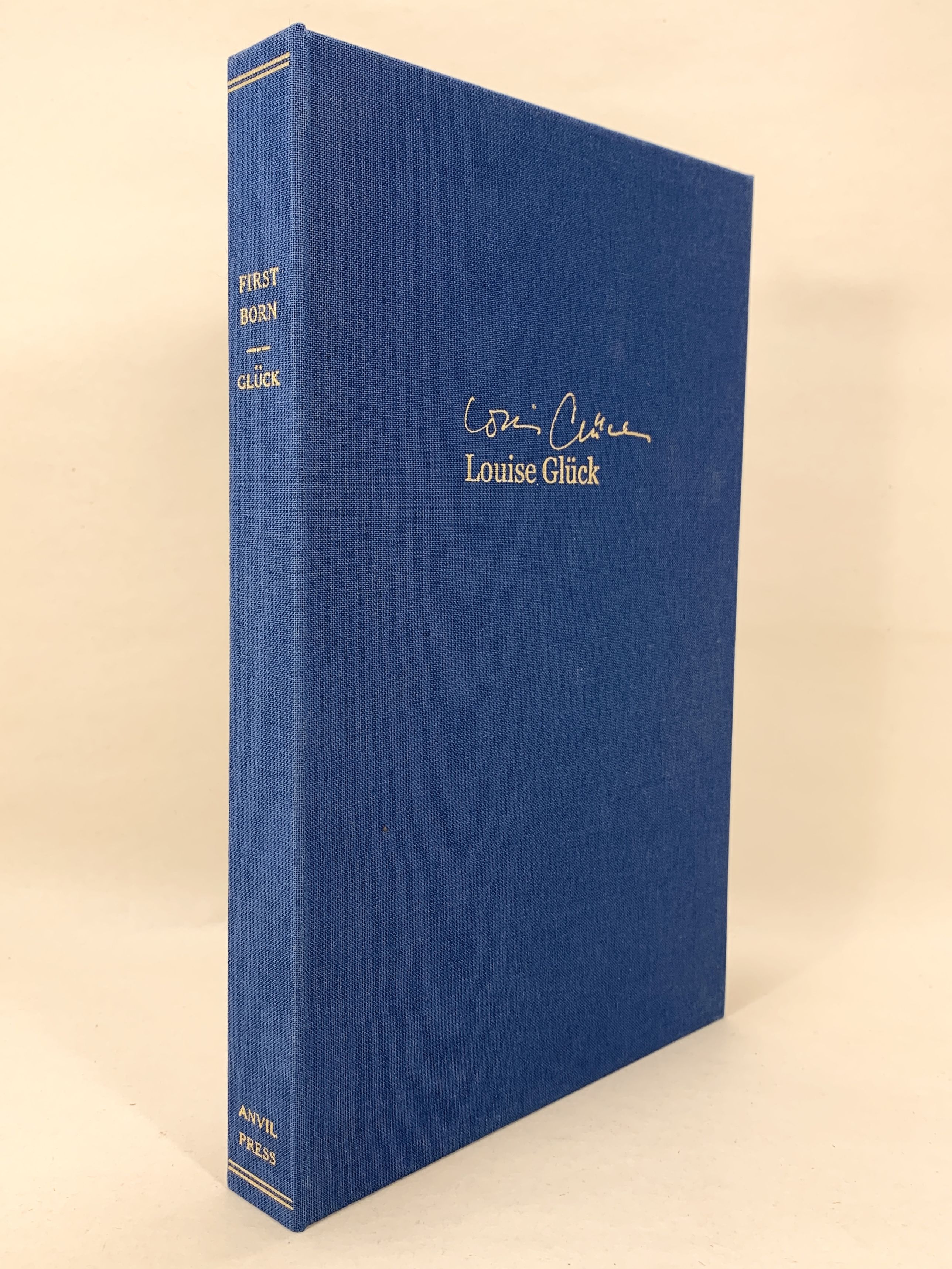 First Born by Gluck, Louise: Fine Hardcover (1969) First English ...