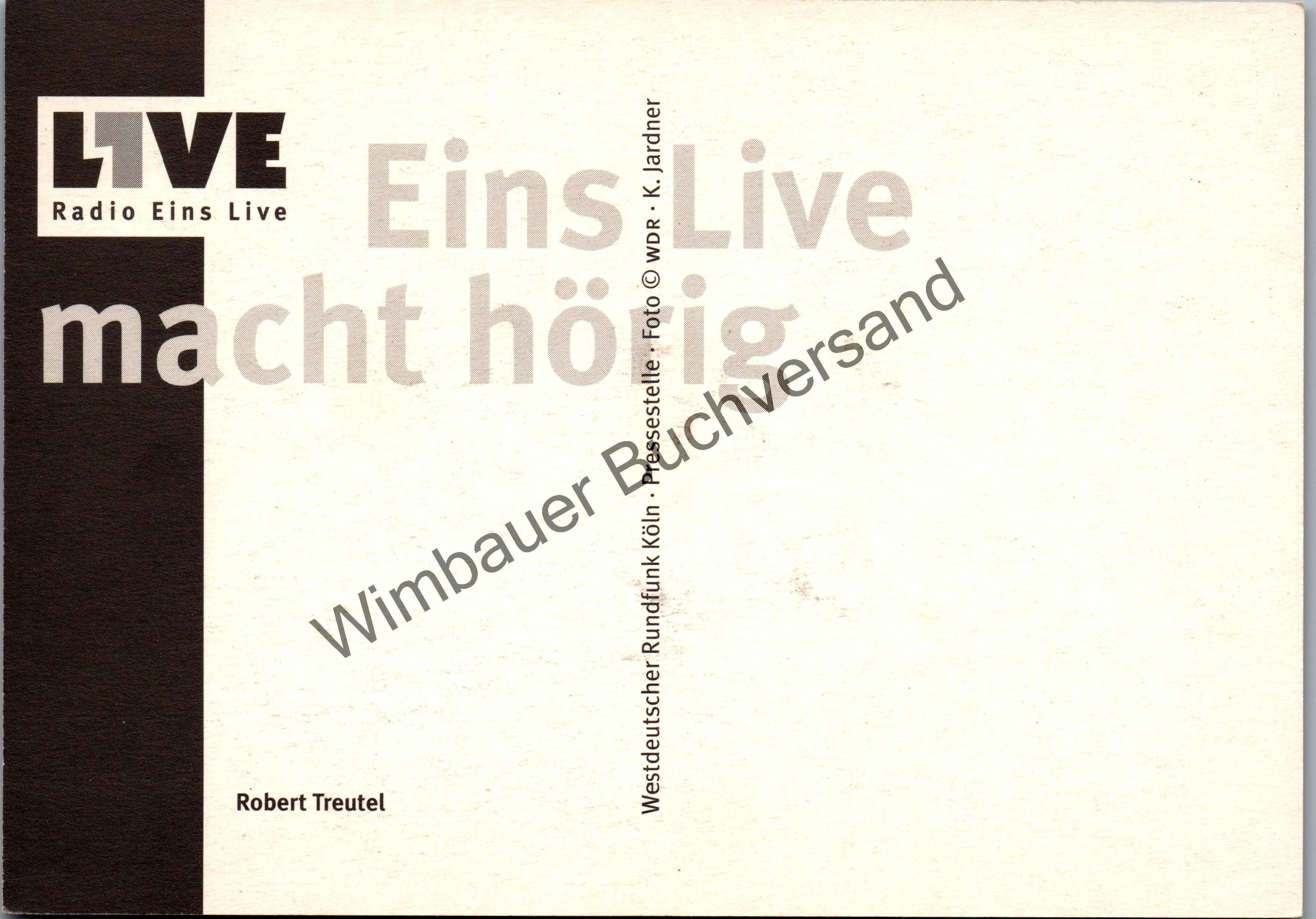 Original Autogramm Robert Treutel Bodo Bach /// Autogramm Autograph ...