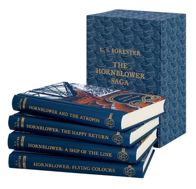 The Hornblower Saga, Set 2: Captain Hornblower. 4 Volumes in Slipcase ...