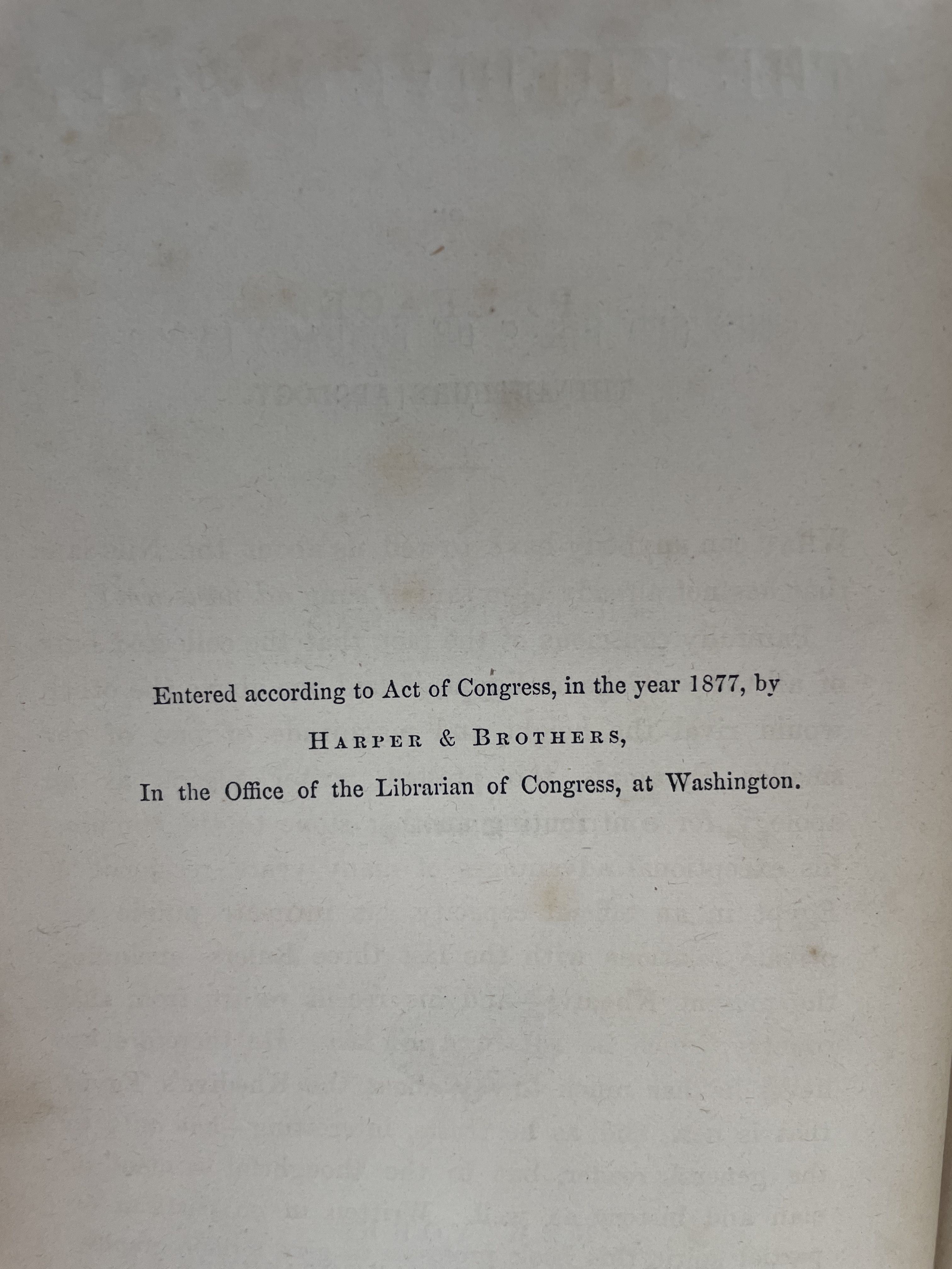 The Khedive's Egypt or The Old House of Bondage Under New Masters by Edwin De Leon: Very Good ...