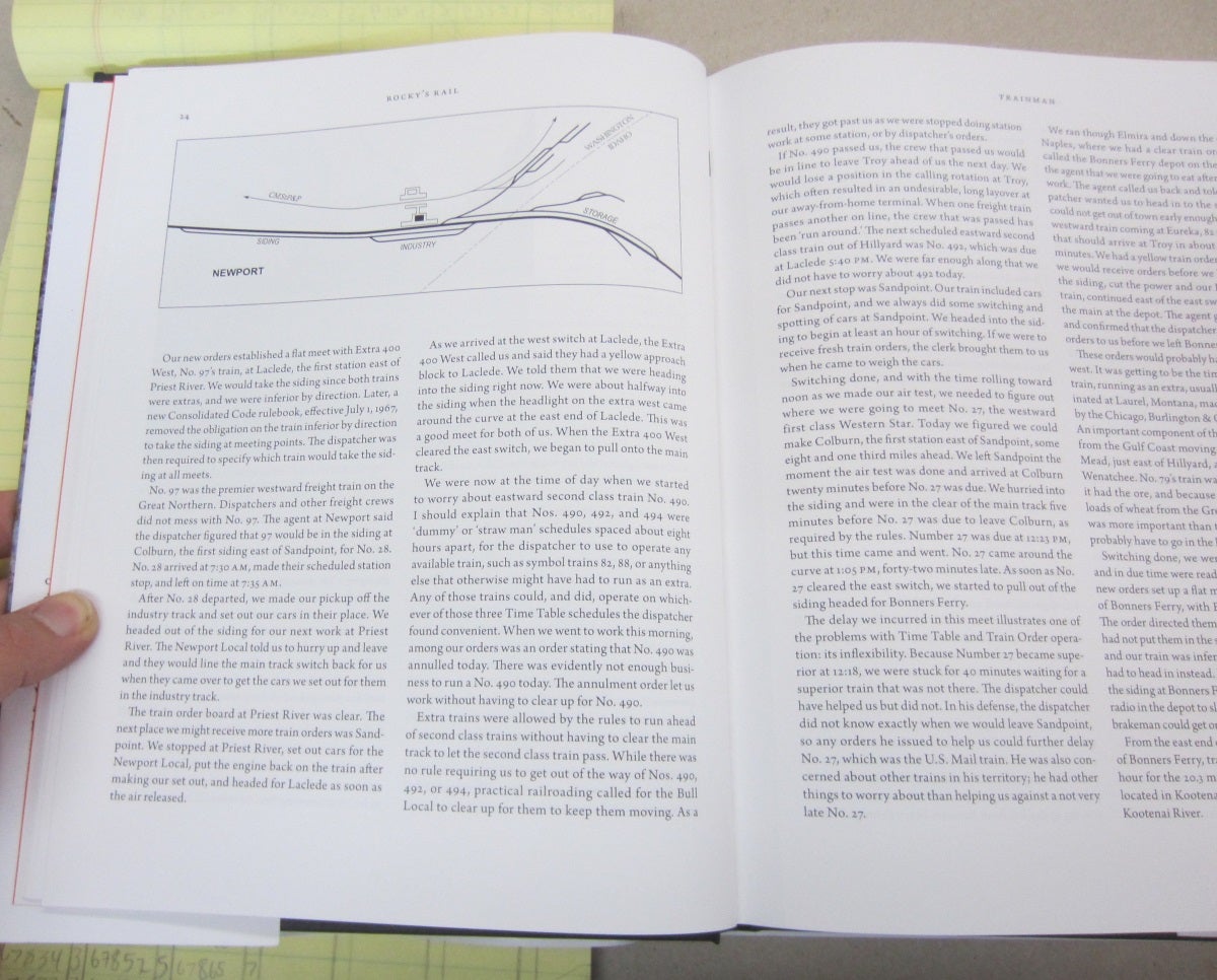 Rocky's Rail: a Spokane Division Trainman, 1960-2004 by Langlot, John E ...