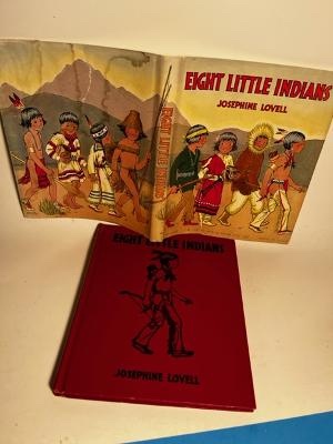 EIGHT LITTLE INDIANS by Lovell, Josephine: Fair Hardcover (1936) First ...