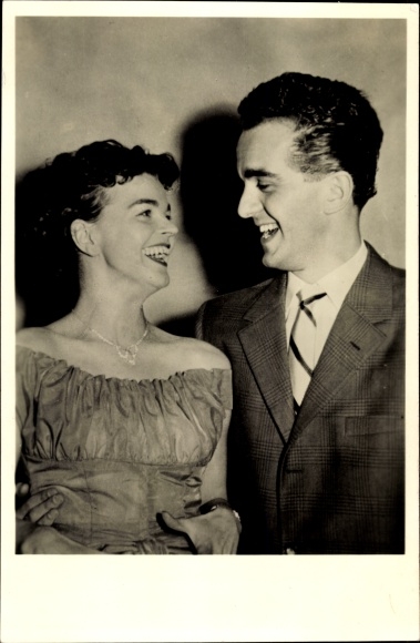 Ansichtskarte / Postkarte Schauspielerin Brigitte Rabald und Werner ...