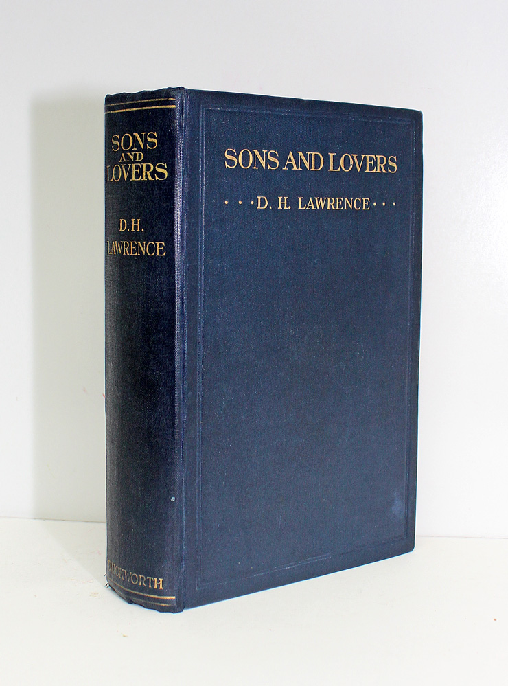 Sons and Lovers by D H Lawrence: Very Good Cloth (1913) First Edition ...