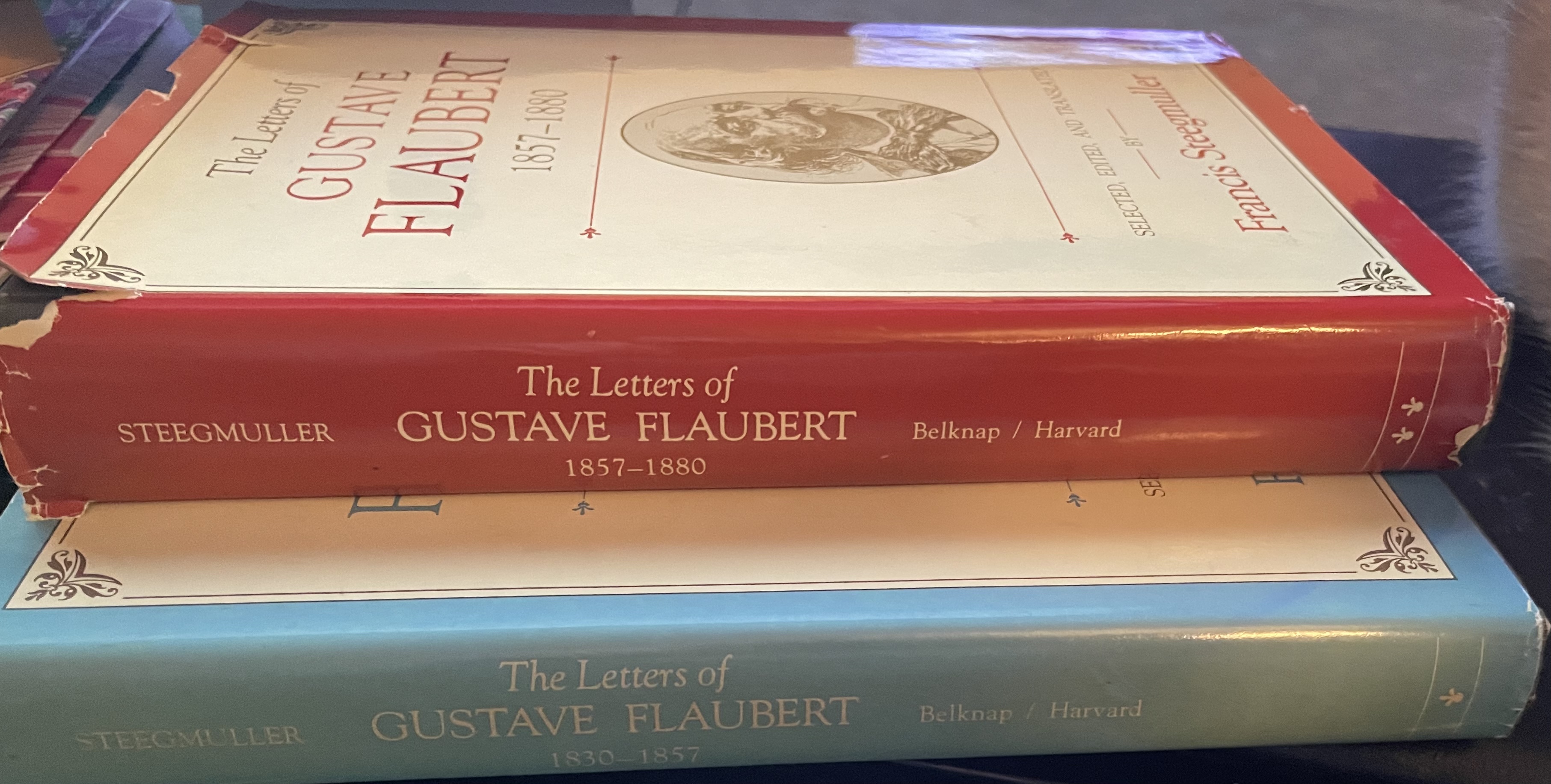 The Letters of Gustave Flaubert 1830-1857 & 1857-1880 by Francis ...