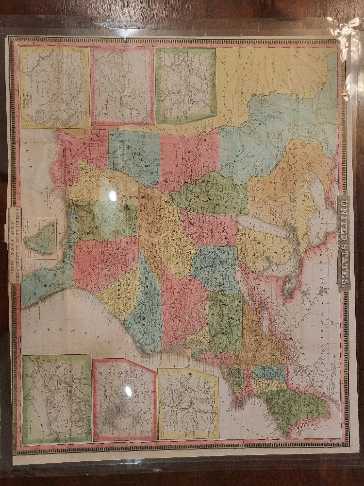 United States by David H. Burr: (1842) Map | Arader Galleries of ...