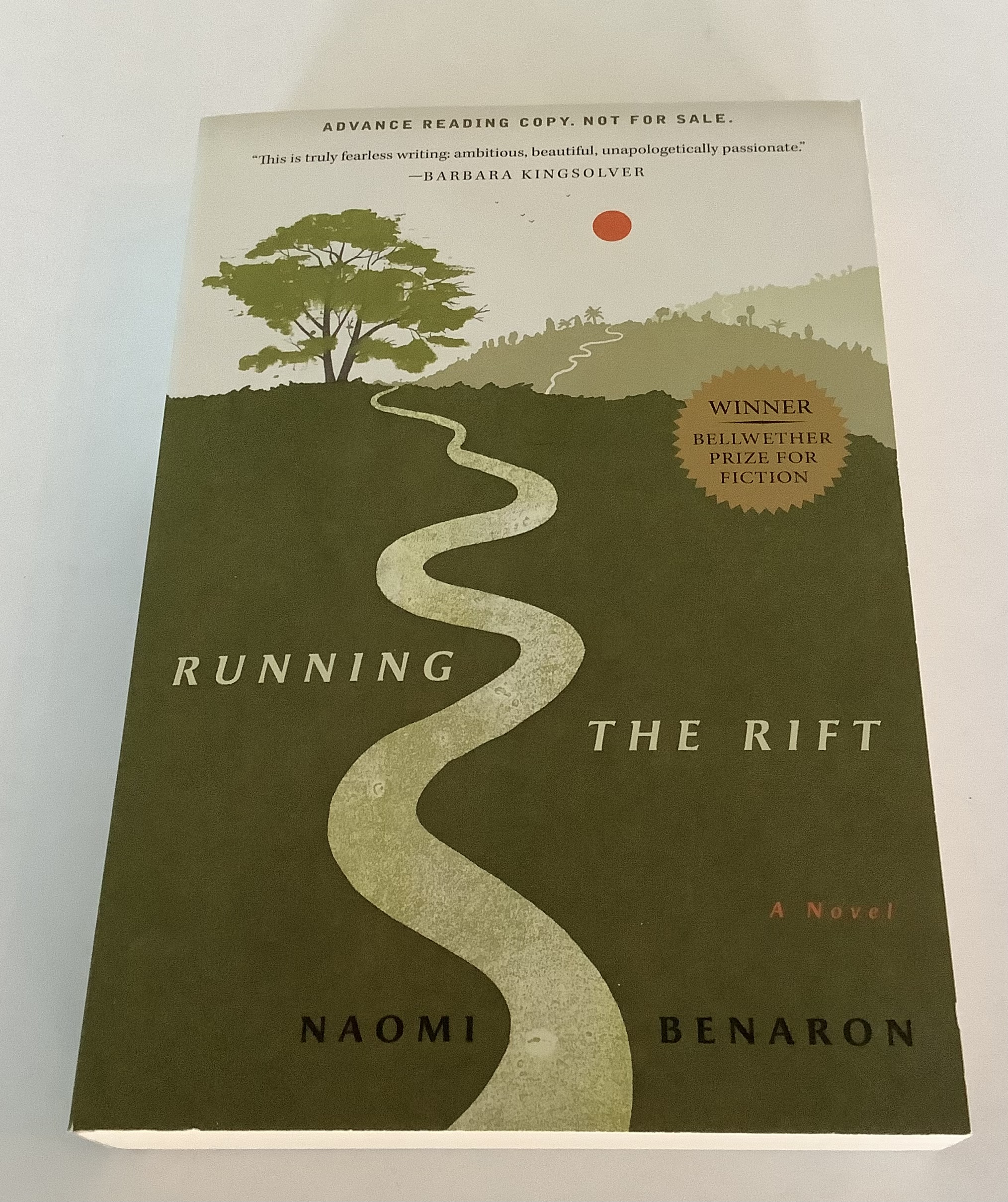 Running the Rift (Advance Reading Copy) by Naomi Benaron: Fine Soft ...
