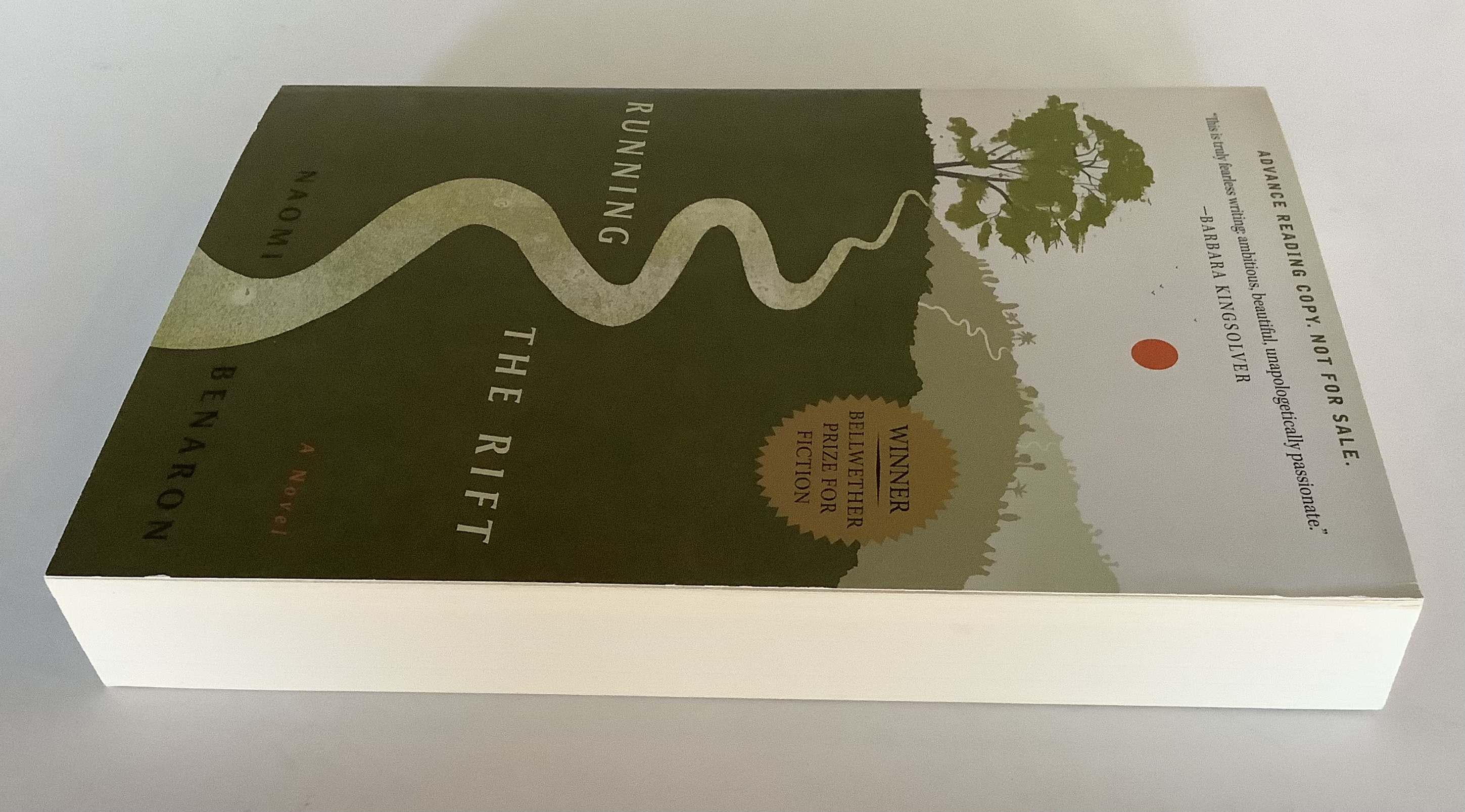 Running the Rift (Advance Reading Copy) by Naomi Benaron: Fine Soft ...