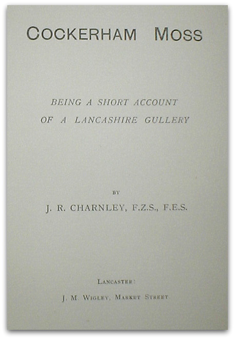 Cockerham Moss: being a short account of a Lancashire gullery. by ...