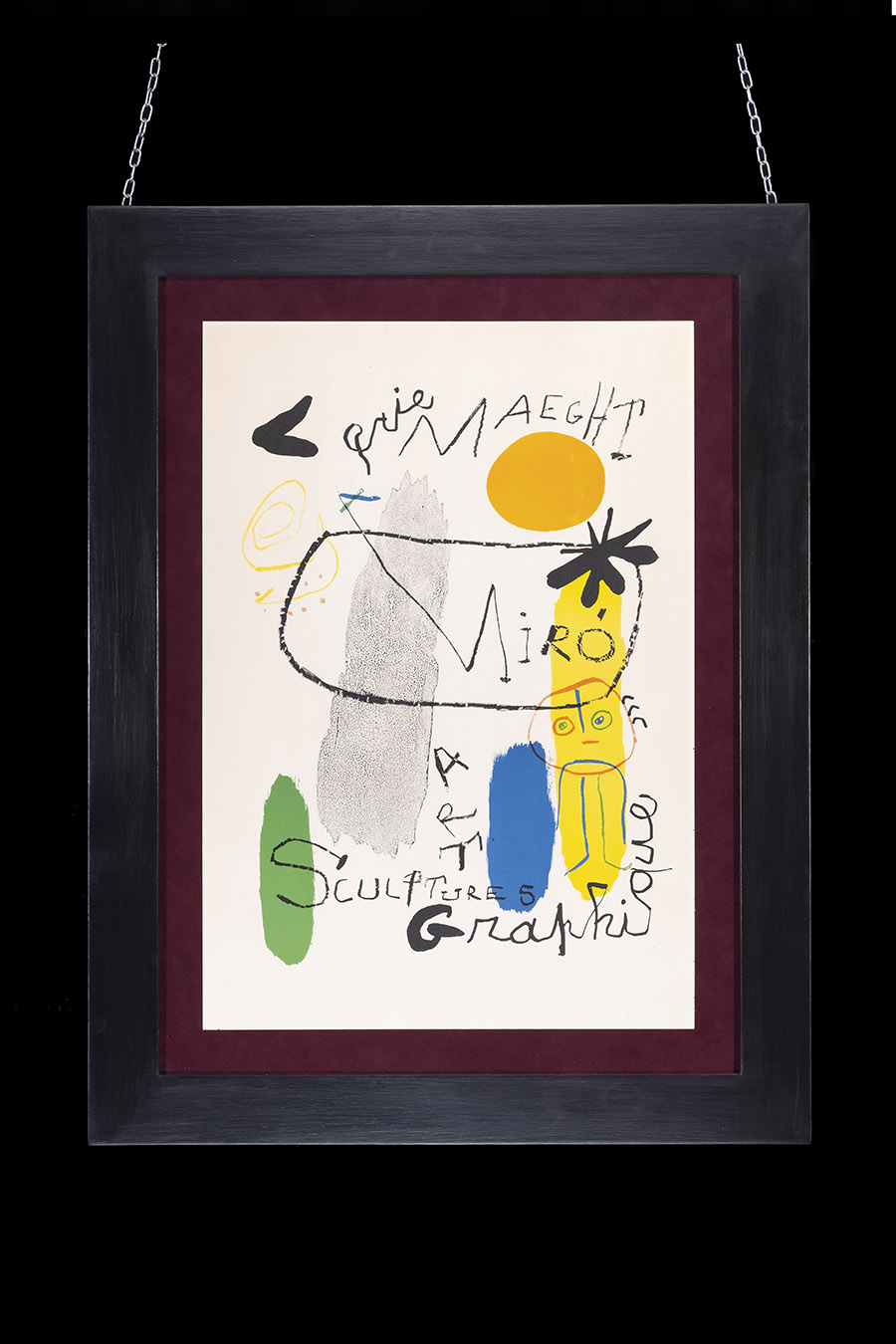 JOAN MIRÓ - 1950 - PRESENTACIÓN CARTEL MAEGHT - Cuadro Escultura by ...