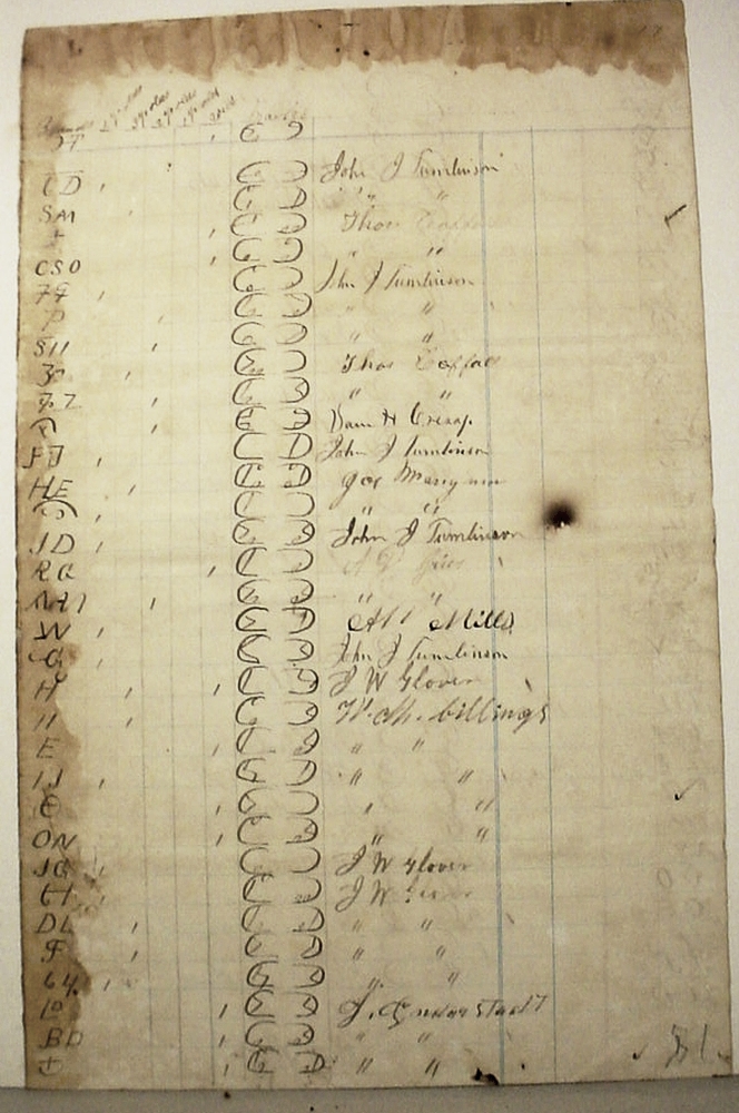 [ AMS Gonzales County, Texas Brand Sheet ] by Clements, M(anning ...