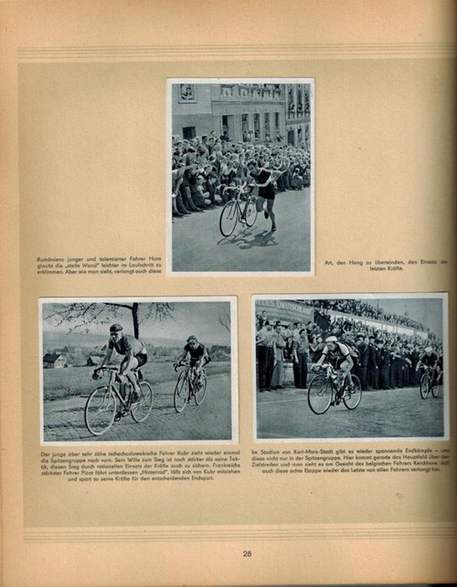 7. Internationale Friedensfahrt, Warschau - Berlin - Prag, 1954 von ...