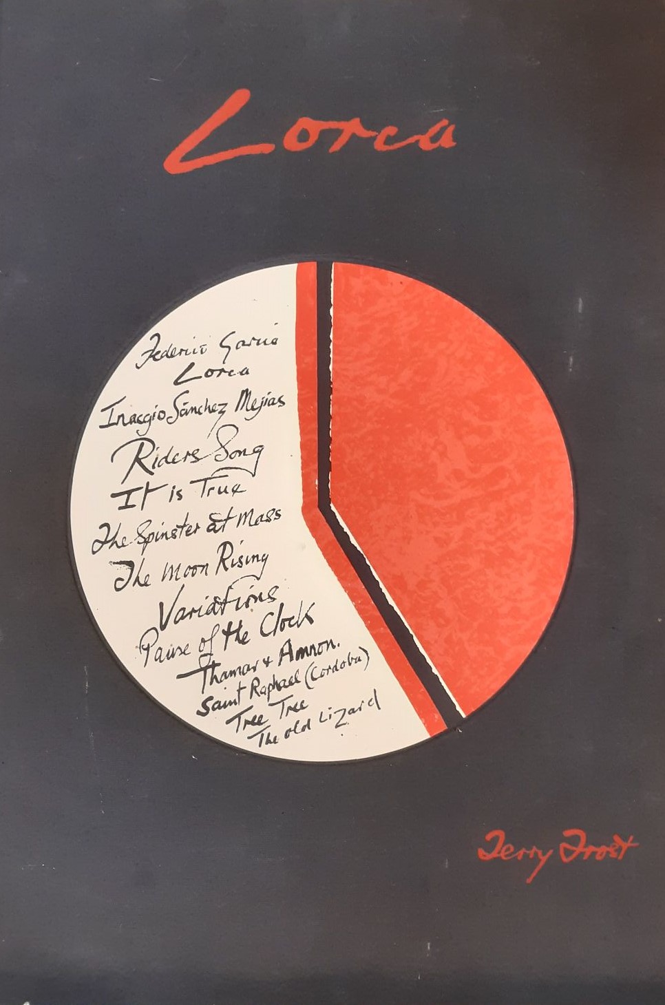 Selected poems of Federico Garcia Lorca. Prints by Terry Frost Eleven ...