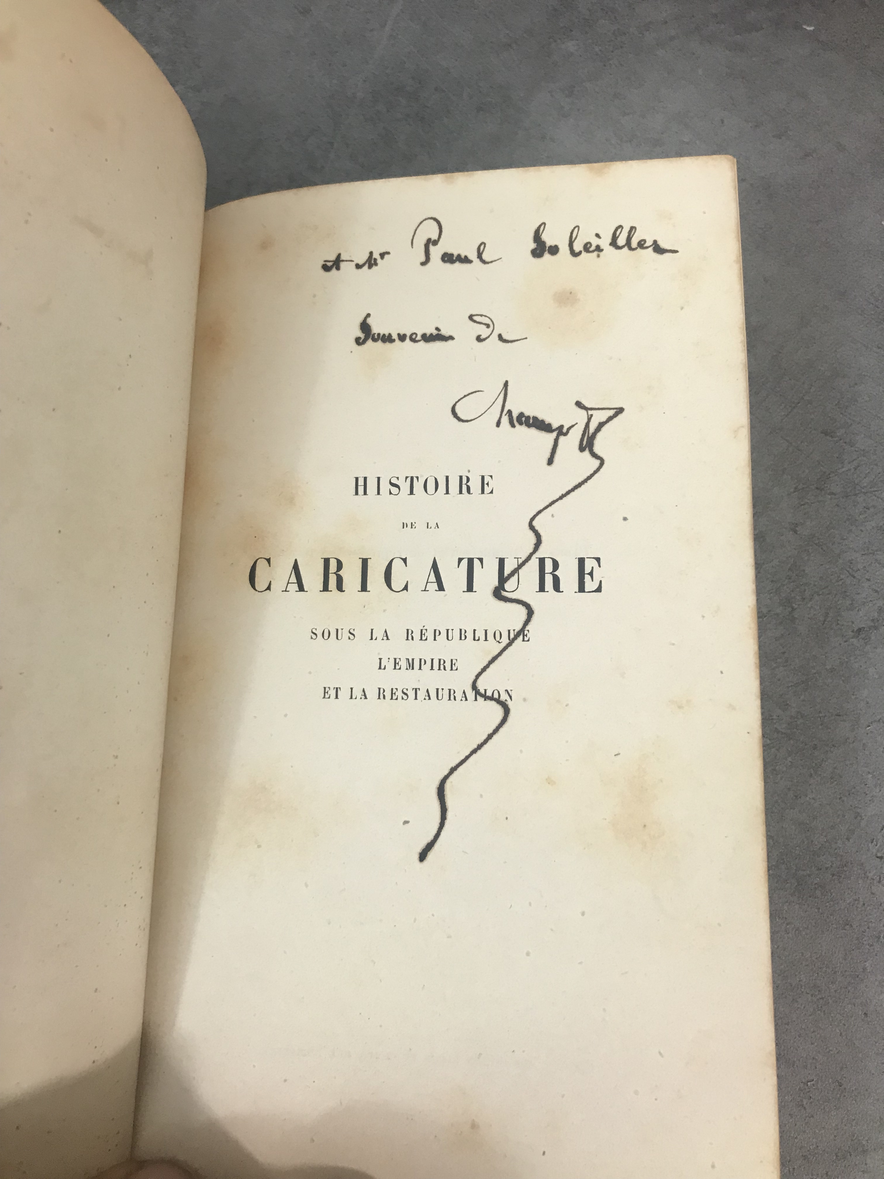 Histoire de la caricature sous la république, l'empire et la ...