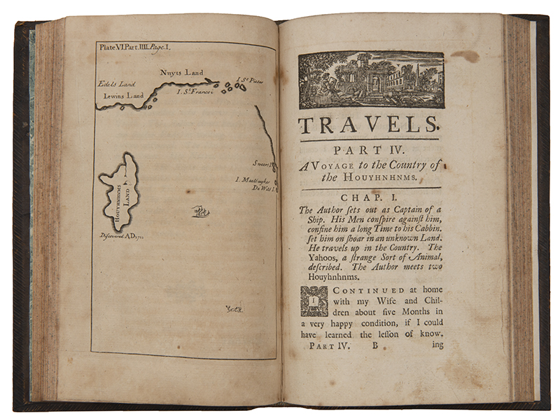 Travels into Several Remote Nations of the World. In Four Parts, by ...