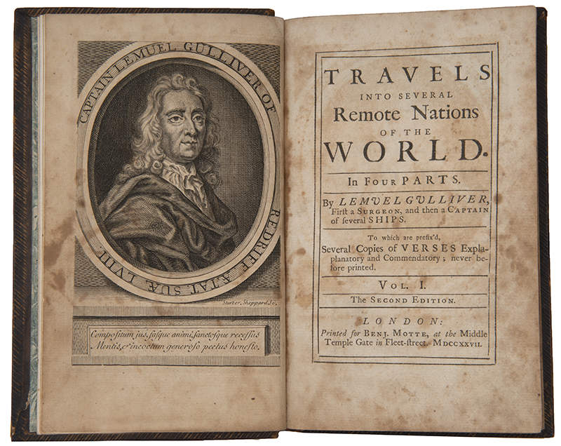 Travels into Several Remote Nations of the World. In Four Parts, by ...