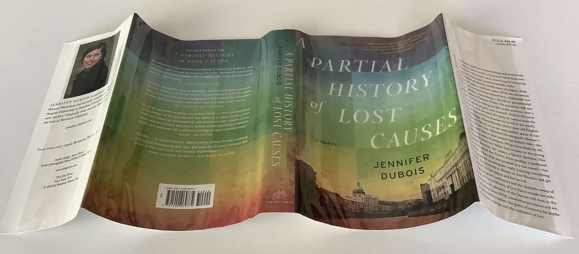 A Partial History of Lost Causes by Jennifer Dubois: Fine Hardcover ...