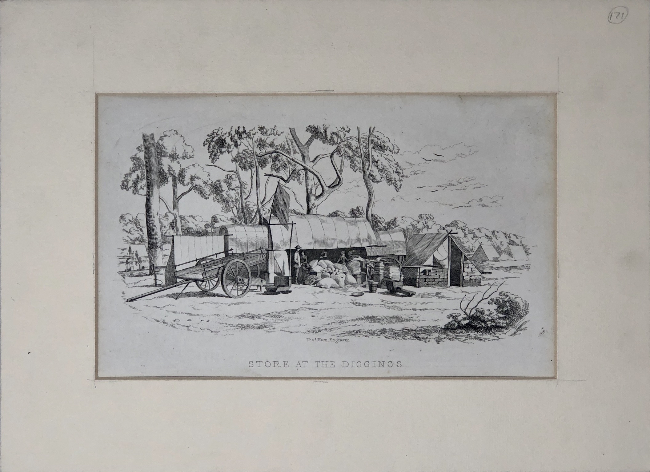 Gold Diggers in Victoria by HAM (Thomas).: (1852) | Maggs Bros. Ltd ABA ...