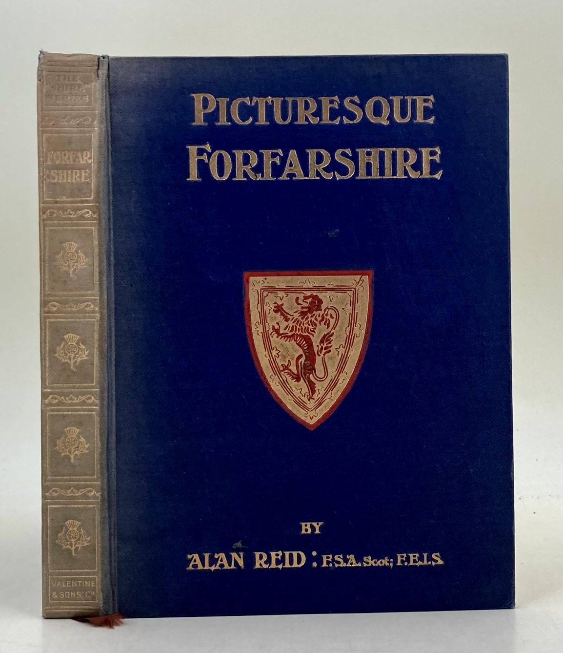 Picturesque Forfarshire by Reid, Alan: Very Good Hardcover 1st Edition ...