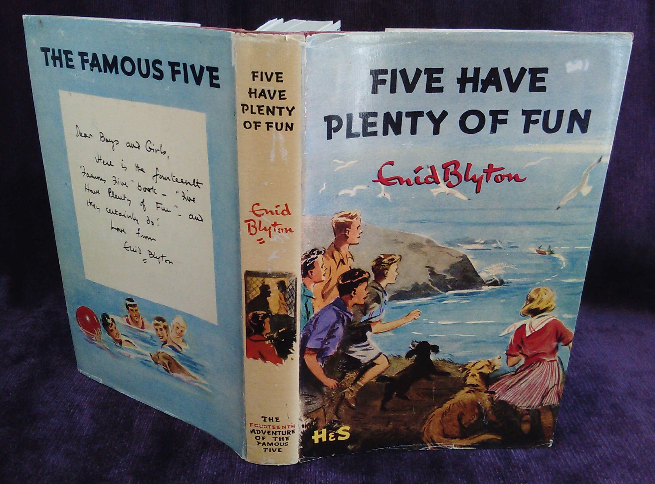 Five Have Plenty of Fun by Enid Blyton: Near Fine Hardcover (1955) 1st ...