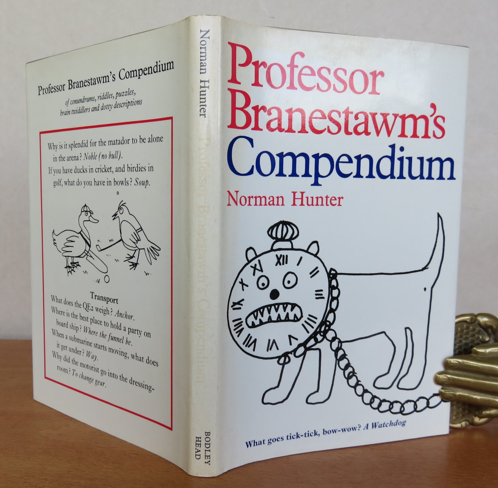 PROFESSOR BRANESTAWM'S COMPENDIUM of Conundrums, Riddles, Puzzles ...