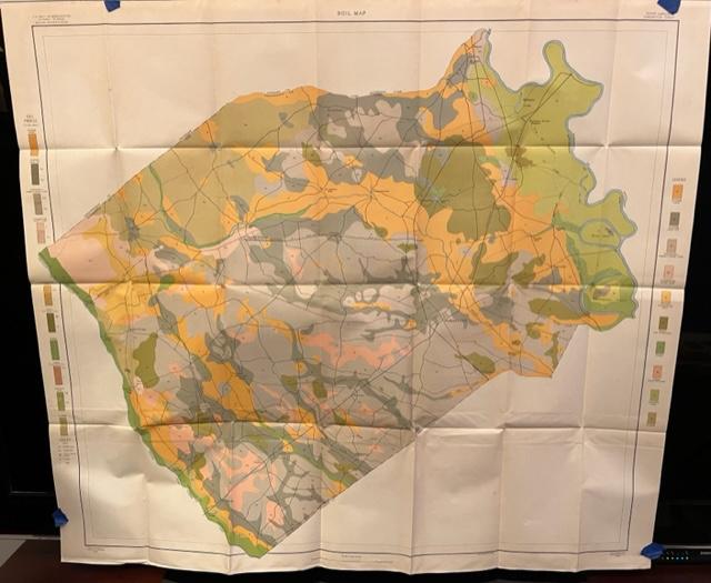 MAP: " Soil Map: Darlington, South Carolina Sheet #1121" by Bonsteal, C ...